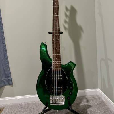 Ernie Ball/Musicman Bongo 5 2014 Neptune Blue | Reverb