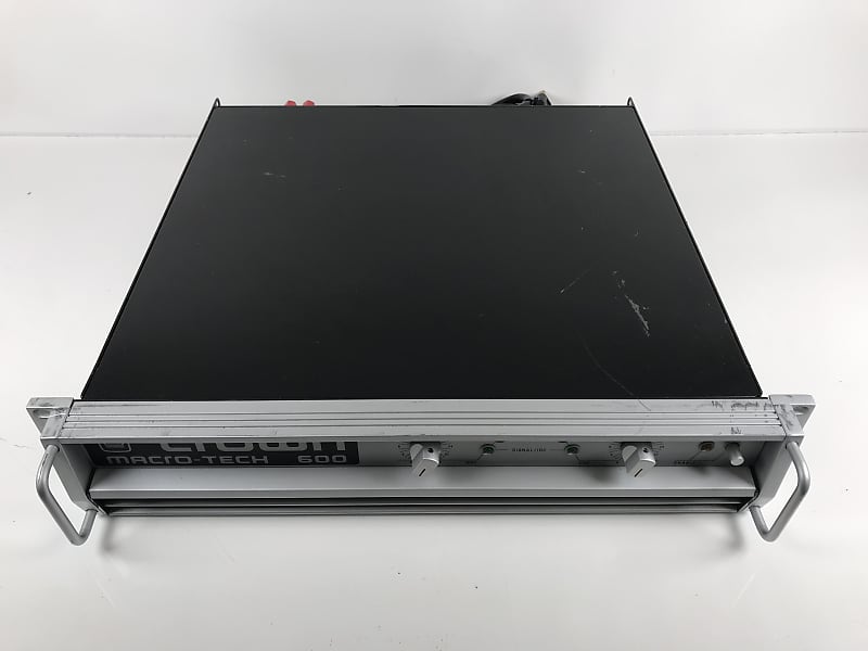 Crown Macro-Tech 600 Amplifier w/ PIP ATN Card | Reverb