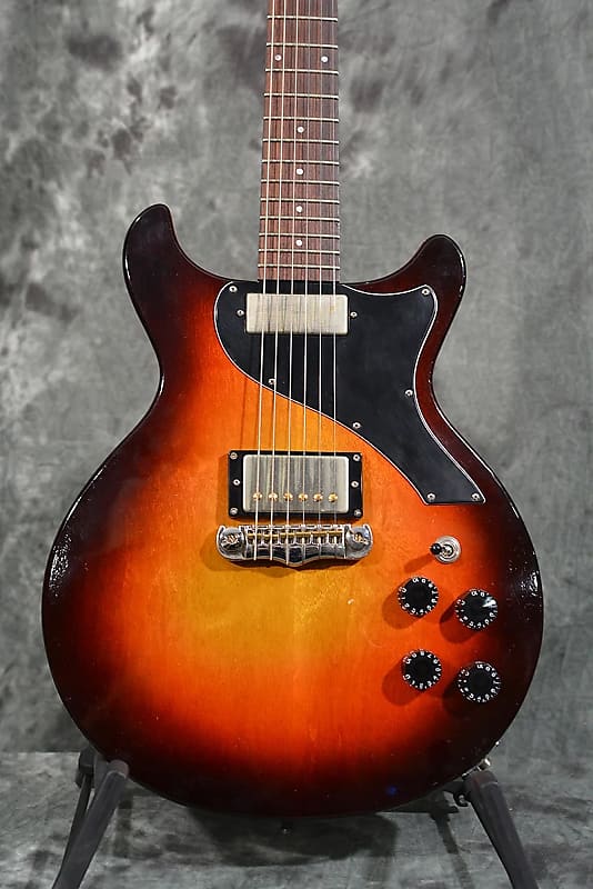 Rare and Unique Banker Custom Guitars Leslie Double-Cut | Reverb
