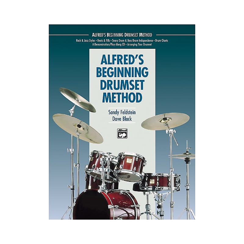 Alfred Beginning Drumset Method Book with CD | Reverb