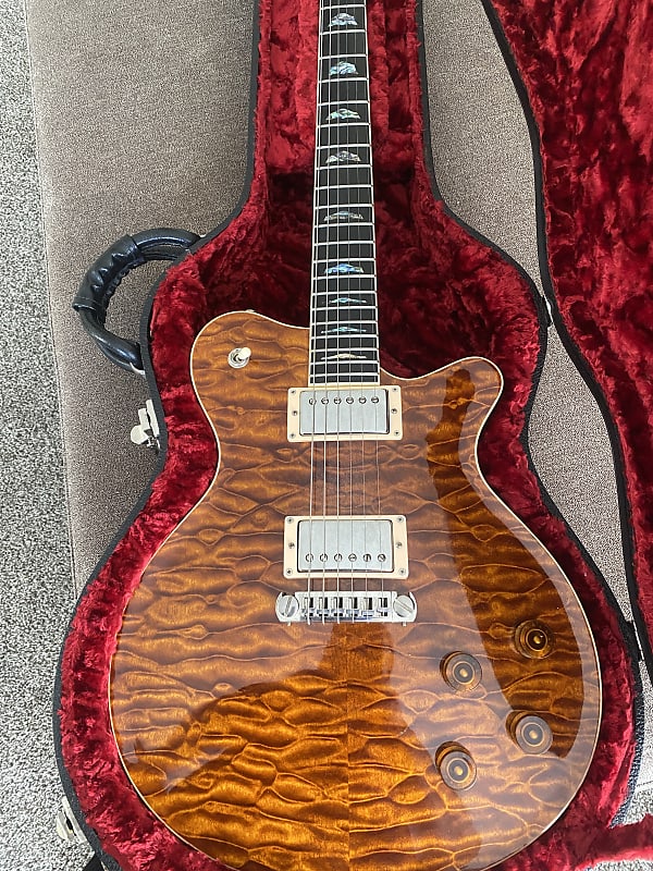 Don grosh #40 Set neck 2000s Tiger Quilted Maple | Reverb