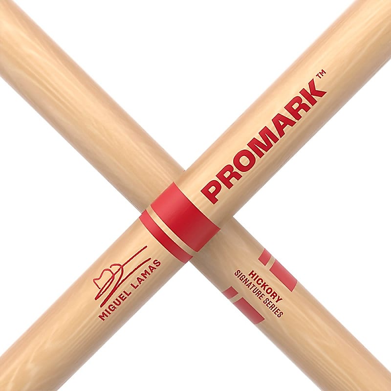 Promark Miguel Lamas Signature Hickory Drum Stick | Reverb