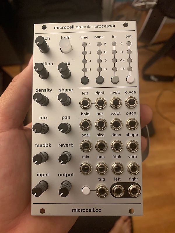 Grayscale Microcell Mutable Instruments Clouds Clone Super | Reverb