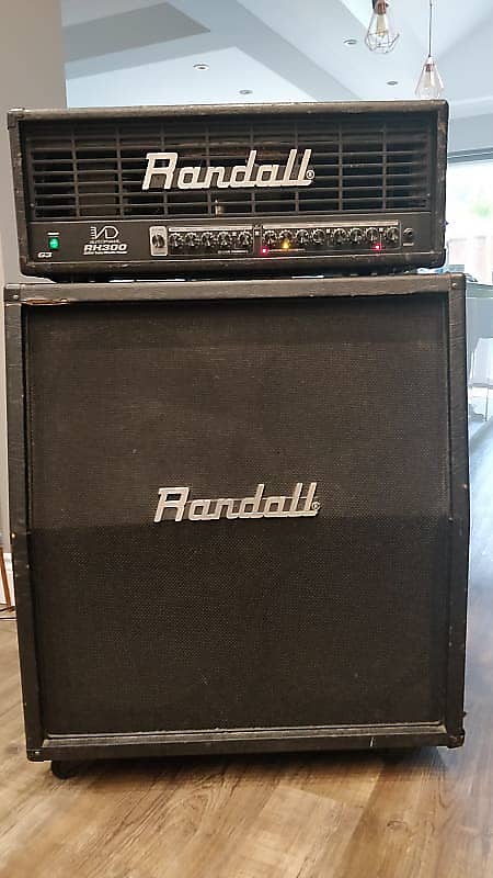 Randall RH300 Half Stack - Guitar Amp Head, 4x12 Cab & | Reverb