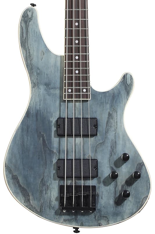 Schecter C-4 Standard Electric Bass - Charcoal Satin | Reverb