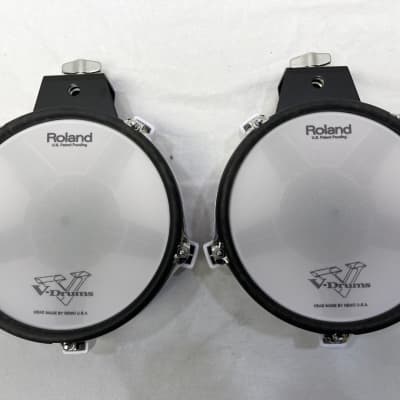 TWO Roland PD-80 WHT V Drum 8" Mesh Head PD80 | Reverb