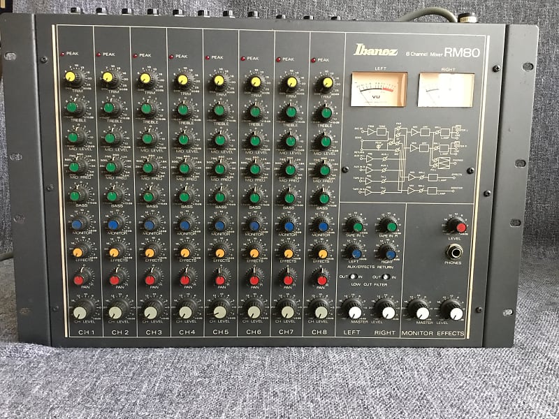 Ibanez RM-80 rackmount mixer 1983 | Reverb