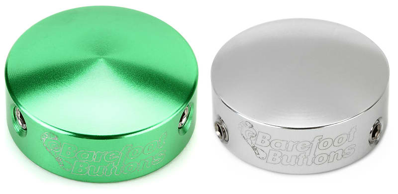 Barefoot Buttons V1 Standard Footswitch Cap - Green Bundle | Reverb