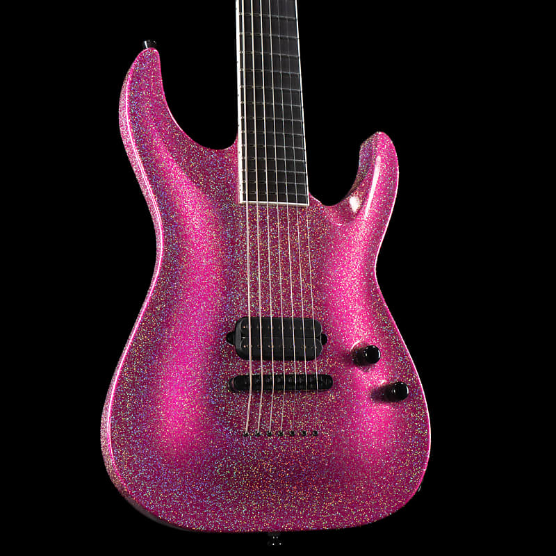 ESP Custom Shop Horizon 7-String Baritone - Twinkle Pink (One | Reverb
