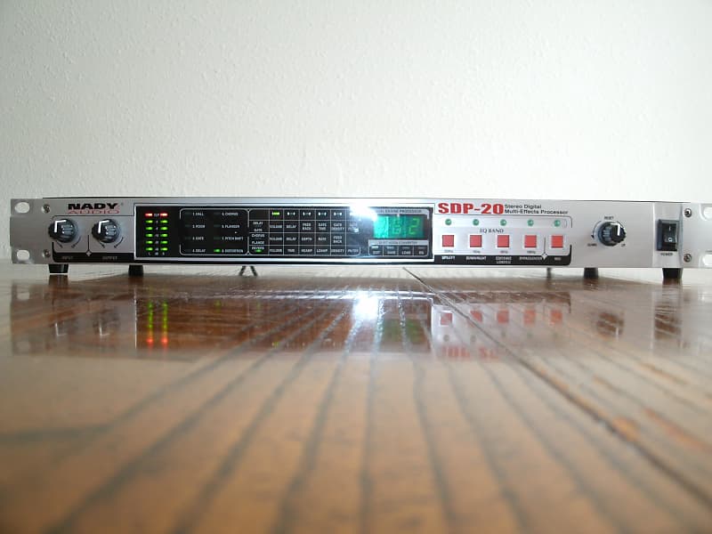 NADY SDP-20 RACK MOUNT STEREO DIGITAL MULTI-EFFECTS | Reverb