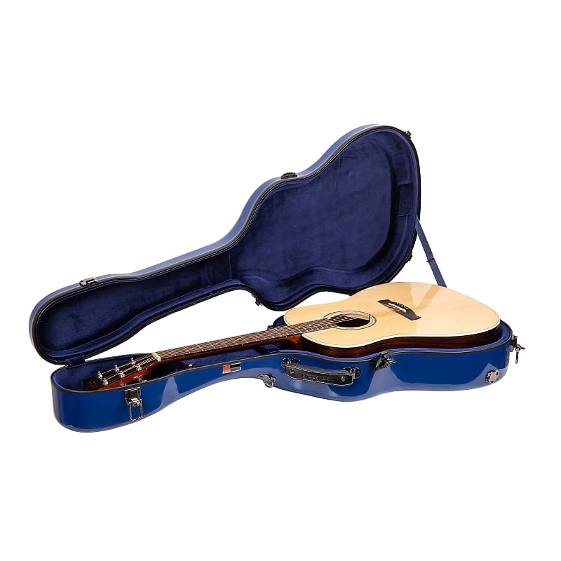 Crossrock Fiberglass Dreadnought Acoustic Guitar Case-Fits | Reverb