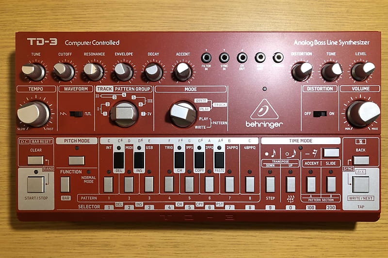 Behringer TD-3 Red | Reverb