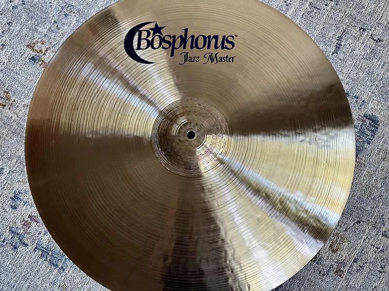 22” Bosphorus Jazz Master Series Ride (1770g) | Reverb