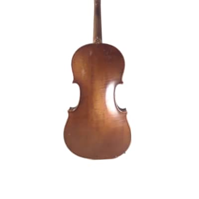 Early 1900s German Factory Violin Antonius Stradiuarius 1724 | Reverb