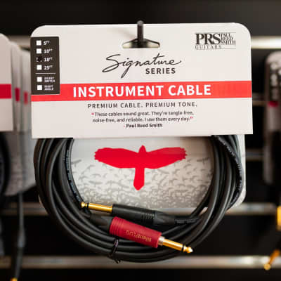 PRS Signature Instrument Cable, Straight, 18 ft(New) | Reverb