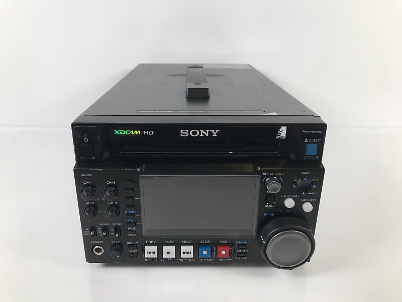 Sony PDW-HD1500 XD Cam HD Recorder | Reverb
