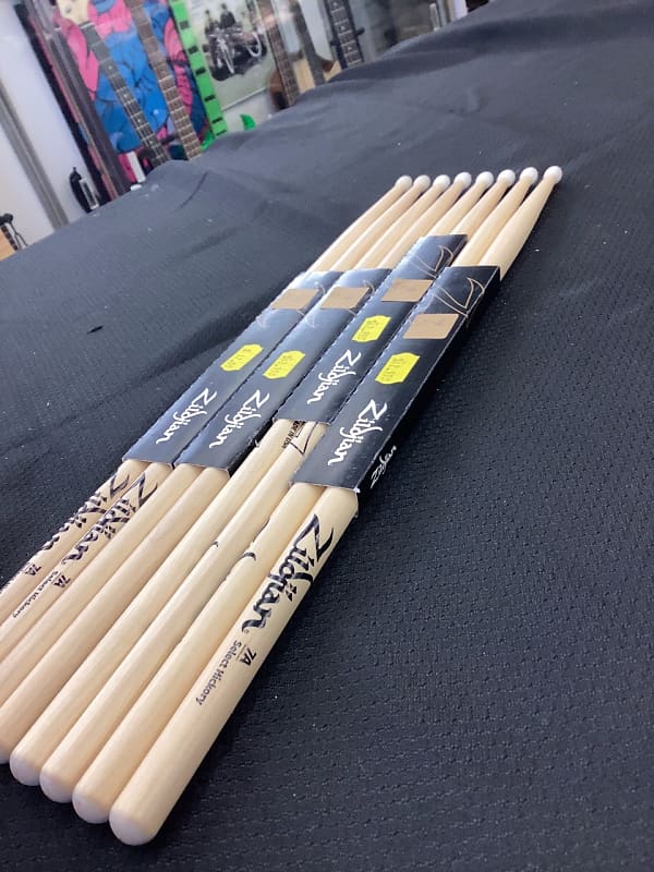 Zildjian 7A Drum Sticks (1 pair) | Reverb