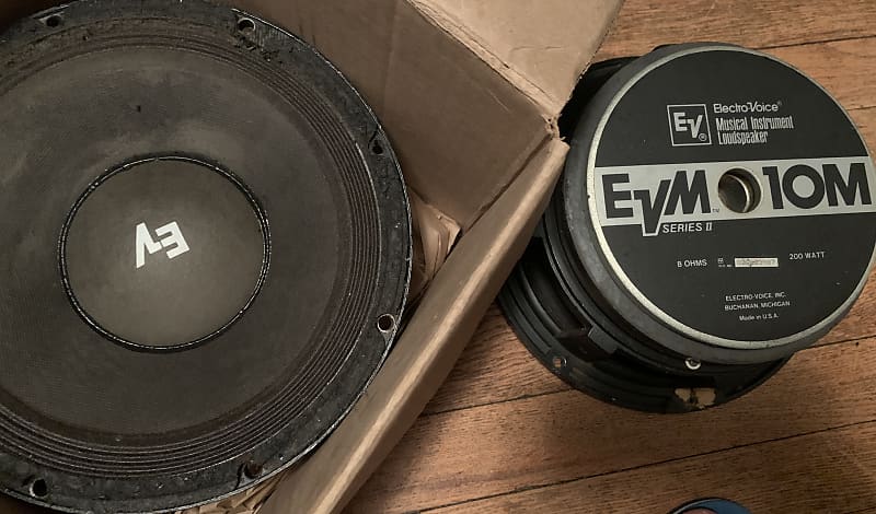 EV EVM 10m series II pair of speakers 10 inch | Reverb