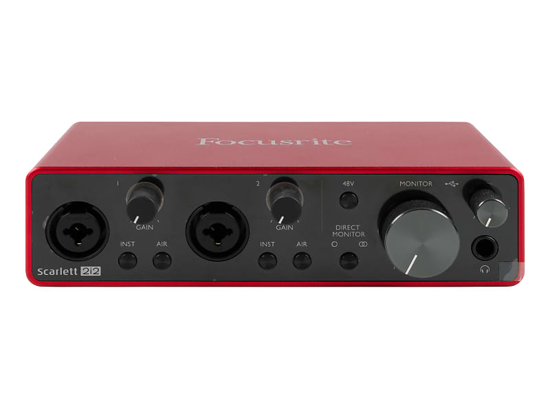Focusrite Scarlett 2i2 3rd Gen USB Audio Interface [USED] | Reverb
