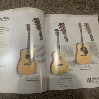 Martin 2004 Limited Edition And New Models Catalog | Reverb
