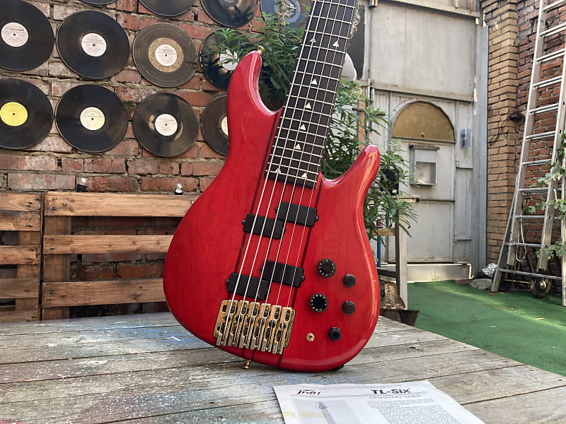 USA American Made NT Peavey TL6 TL VI 1989 Red Tim Landers | Reverb