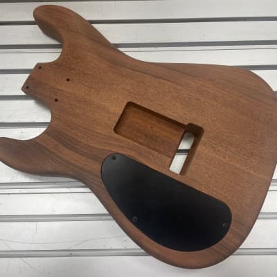 Warmoth Strat - Chambered Body - Natural Mahogany | Reverb