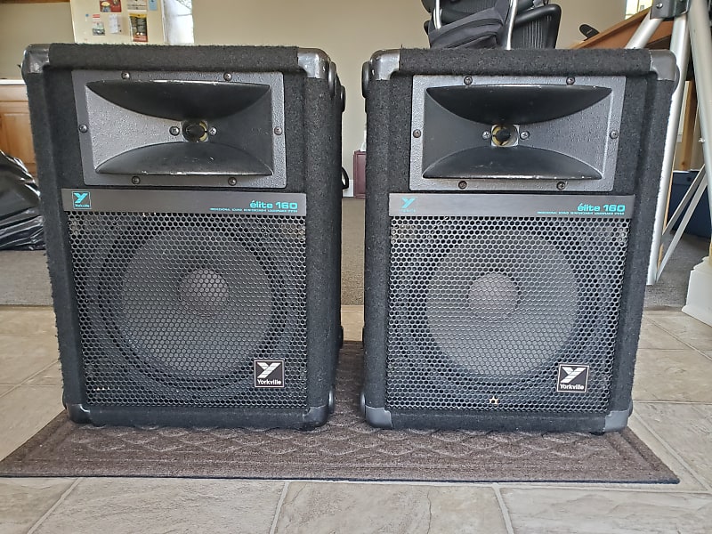 Yorkville Elite Micron 160 M160 Pair Passive Speakers RCF | Reverb