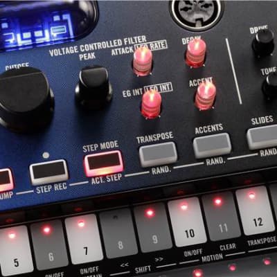 Korg Volca Nubass Vacuum Tube Synthesizer w/ Power Supply | Reverb