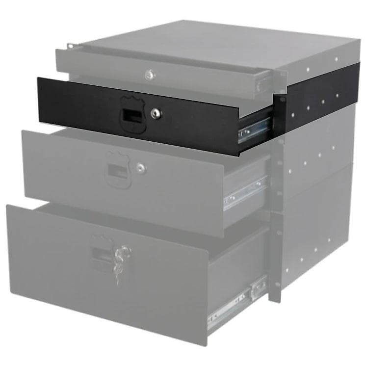 On-Stage RDL2000 2U Locking Rack Drawer | Reverb