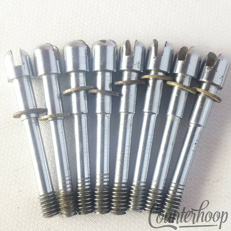 Premier 8x 1 5/8"Slotted Tension T-Rods Snare/Floor Tom Drum | Reverb