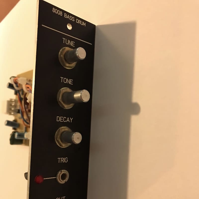 Metal Box 8008 bass drum module, frac rack modular | Reverb Australia