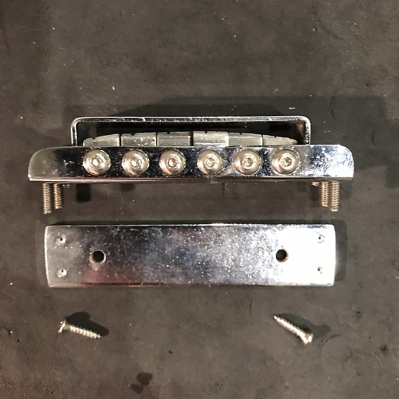 Rickenbacker Style Bridge Chrome | Reverb
