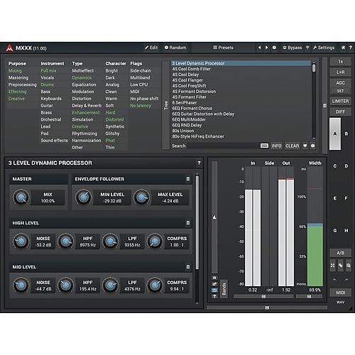 MeldaProduction MXXXCore Modular Multi-FX Rack Plug-In | Reverb