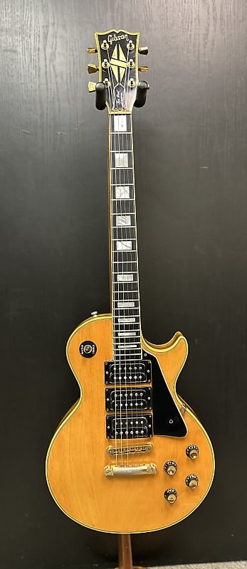 1976 Gibson Les Paul Custom 3 Pickups - Natural | Reverb UK