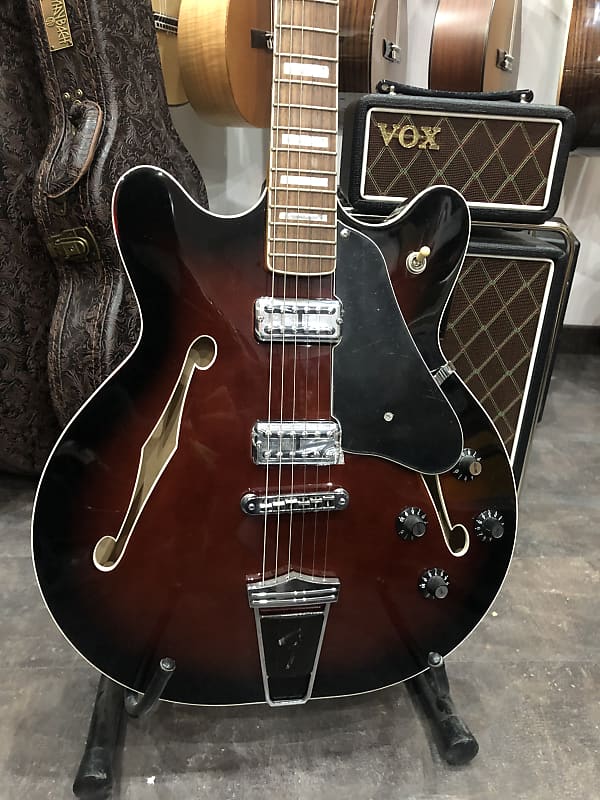 Fender Modern Player Coronado Sunburst | Reverb