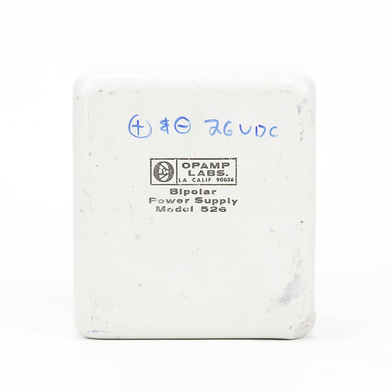 1970s Opamp Labs Model 526 BiPolar Modular White Socketed | Reverb