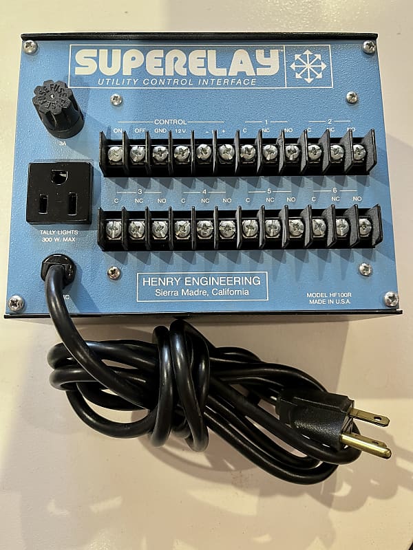 Henry Engineering Superelay Utility Control Interface Model # | Reverb