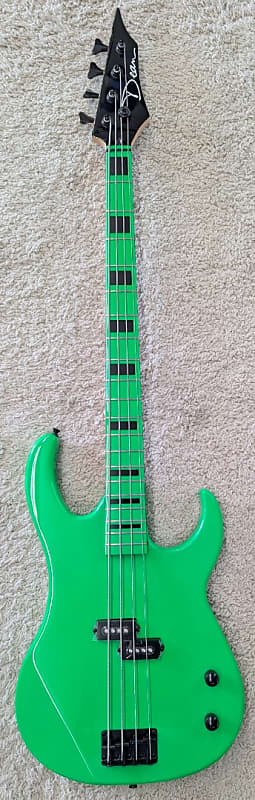 Dean CZONE BASS NG Custom Zone 4-String Bass Guitar Nuclear | Reverb