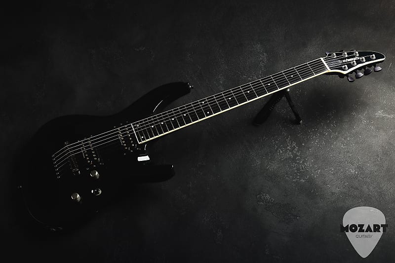 ESP Edwards E-HR-155III-7S - Black | Reverb