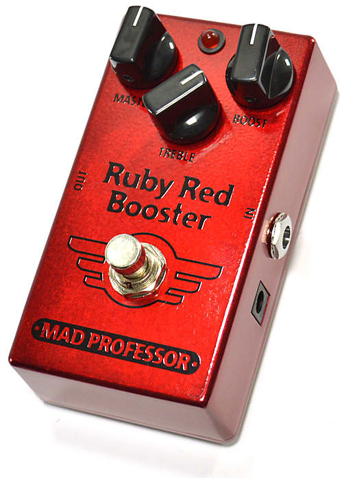 Mad Professor Ruby Red Booster PCB Guitar Effect Pedal | Reverb