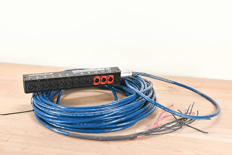 Whirlwind Mini 12 12-Channel 100' Audio Snake (church owned) | Reverb