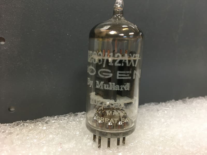 Vintage Mullard 12ax7, made in Great Britain, sounds great, | Reverb