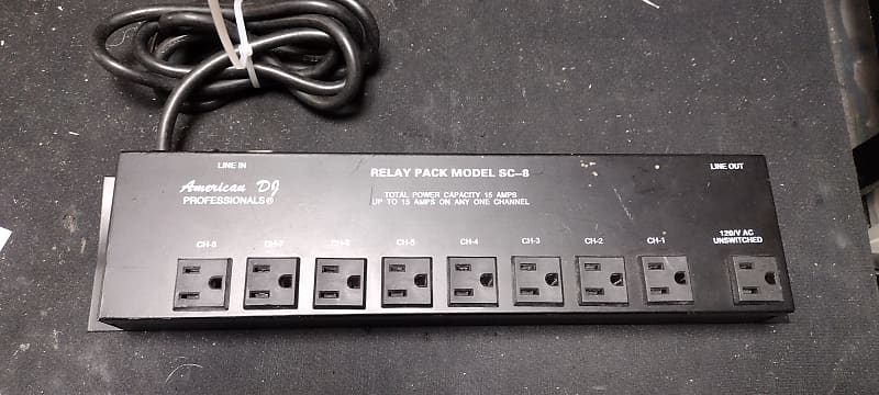 American DJ SC-8 Relay Pack | Reverb