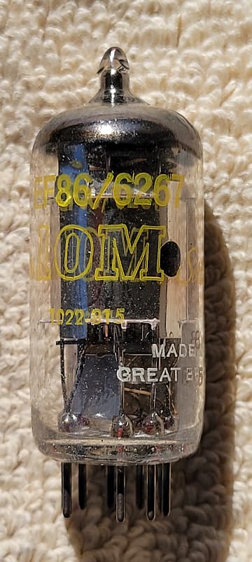 Mullard Blackburn EF86 6267 10M NOS 60's | Reverb