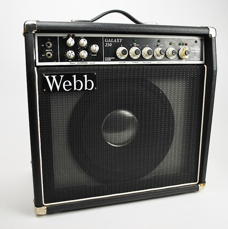 Webb Galaxy 250 1998 - Steel Guitar amp - prototype amplifier | Reverb