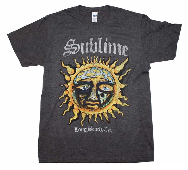 Sublime Logo Stamp Sun Soft T-Shirt - Small | Reverb