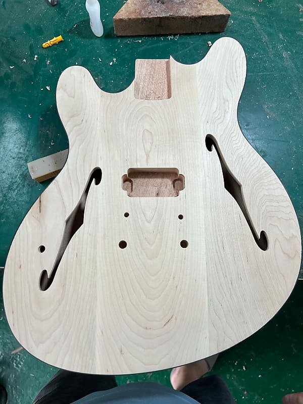 Custom Left Handed TD Starcaster Body - Unfinished | Reverb UK