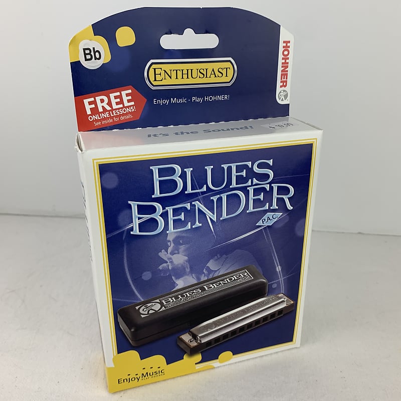 Hohner Blues Bender PAC Harmonica In Key of Bb, Model BBBX-BF | Reverb