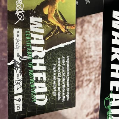 Warhead Amps Warhead Mini 2024 - Black Slime Ltd. 9/333 | Reverb