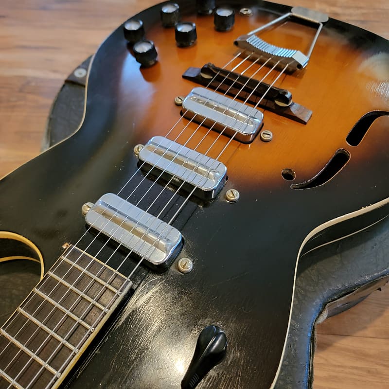 Vintage 1960s Truetone Kay Speed Demon Electric Guitar USA | Reverb